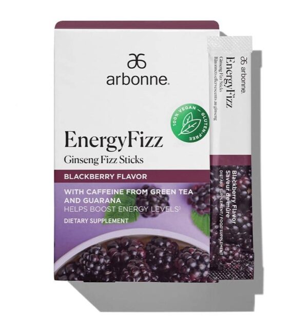 Arbonne Blackberry Energy Fizz Sticks - Clinical Nutrition Center Store